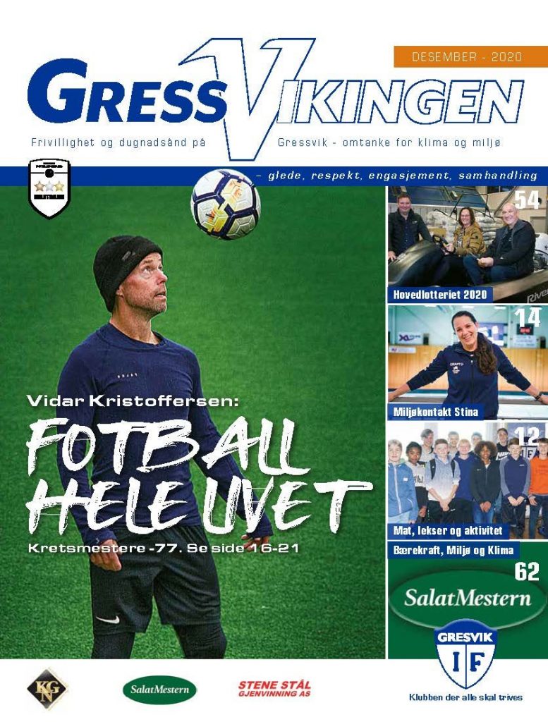 Gressvikingen 2020 er lansert. - Gresvik IF