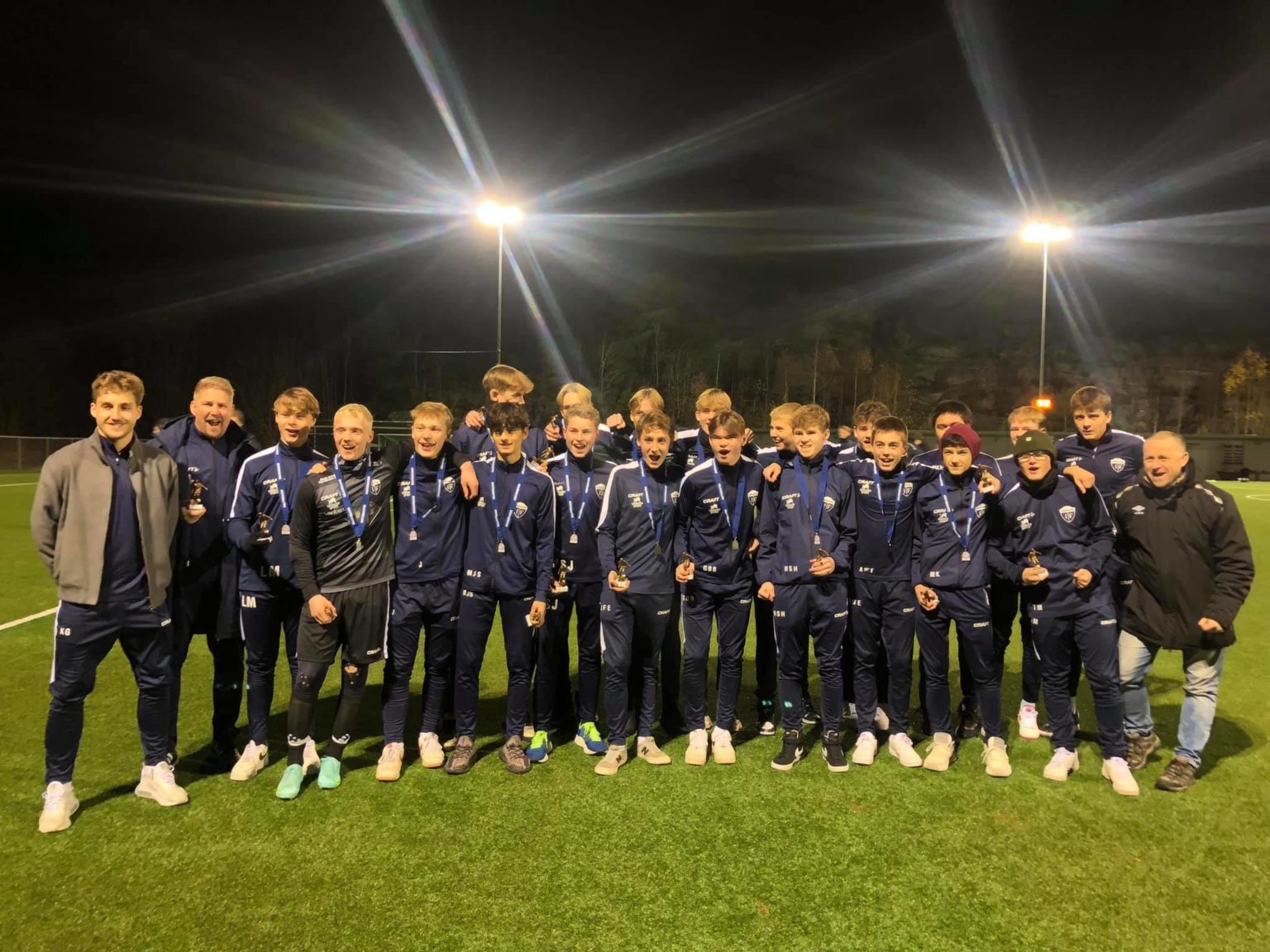 Gresviks guttelag G-16 er kretsmestere - Gresvik IF